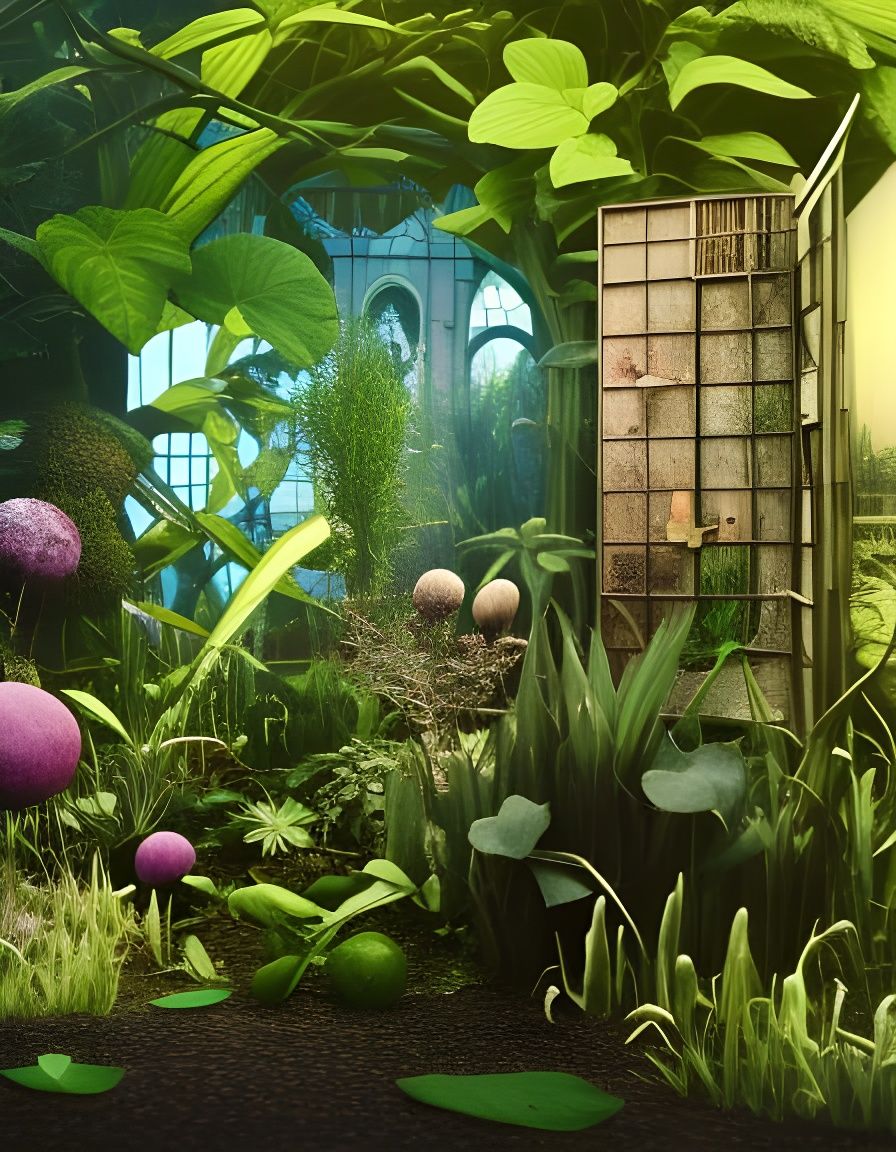 The Secret Garden - AI Generated Artwork - NightCafe Creator