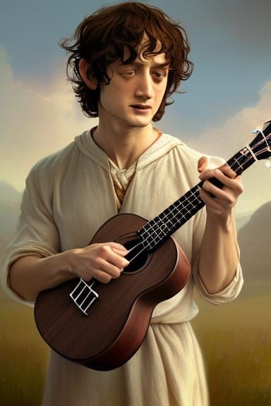 Master Frodo - AI Generated Artwork - NightCafe Creator