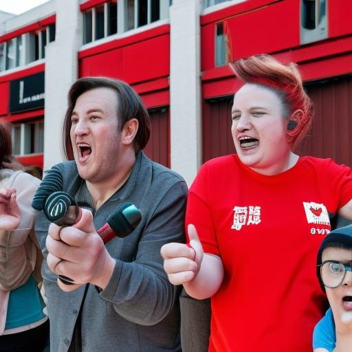 I hit a big red button and there's gonna be an air raid siren and those ...