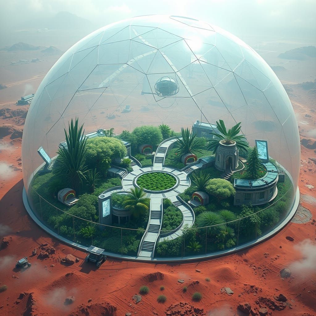 Biosphere on Mars - Biosphere on Mars