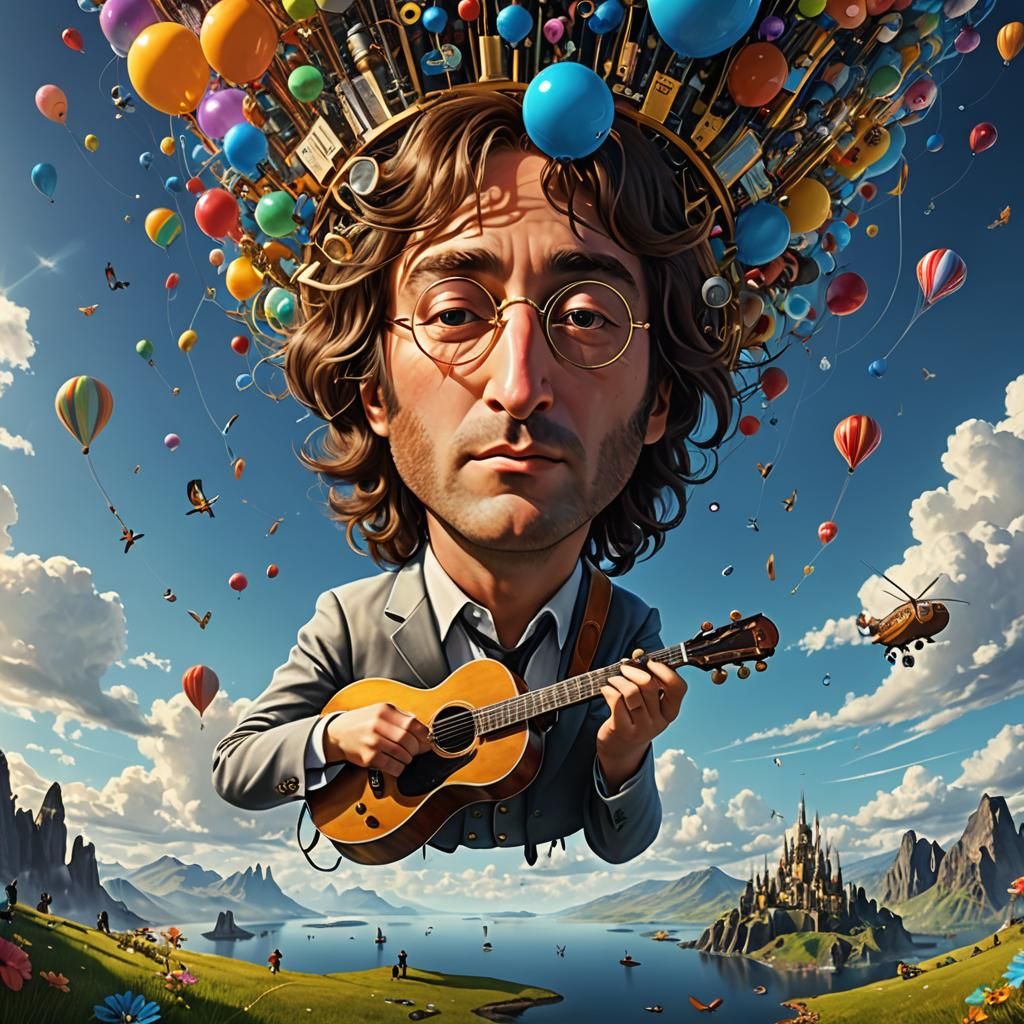 "Imagine" - AI Generated Artwork - NightCafe Creator