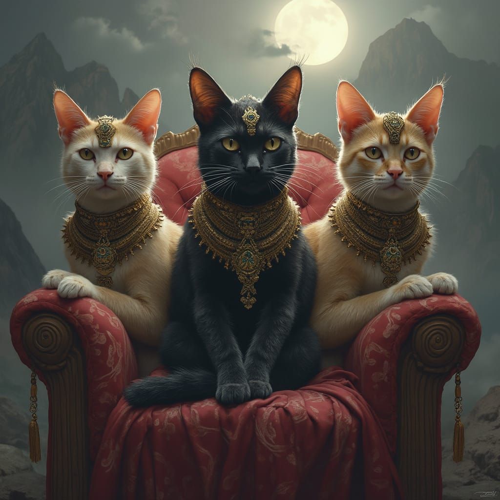 furry cat overlords 3 of them male - Regal Feline Overlords ...