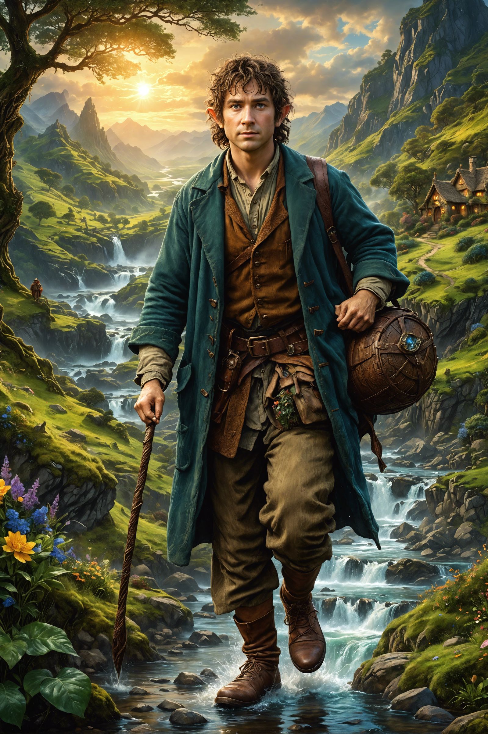 Hobbit Adventures: CU II - AI Generated Artwork - NightCafe Creator