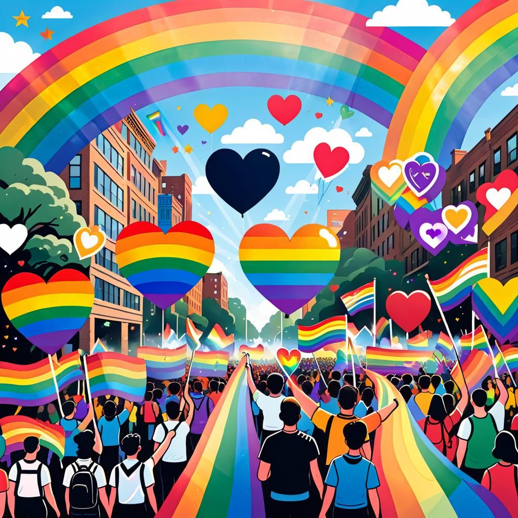 Pride and Unity - AI Generated Artwork - NightCafe Creator