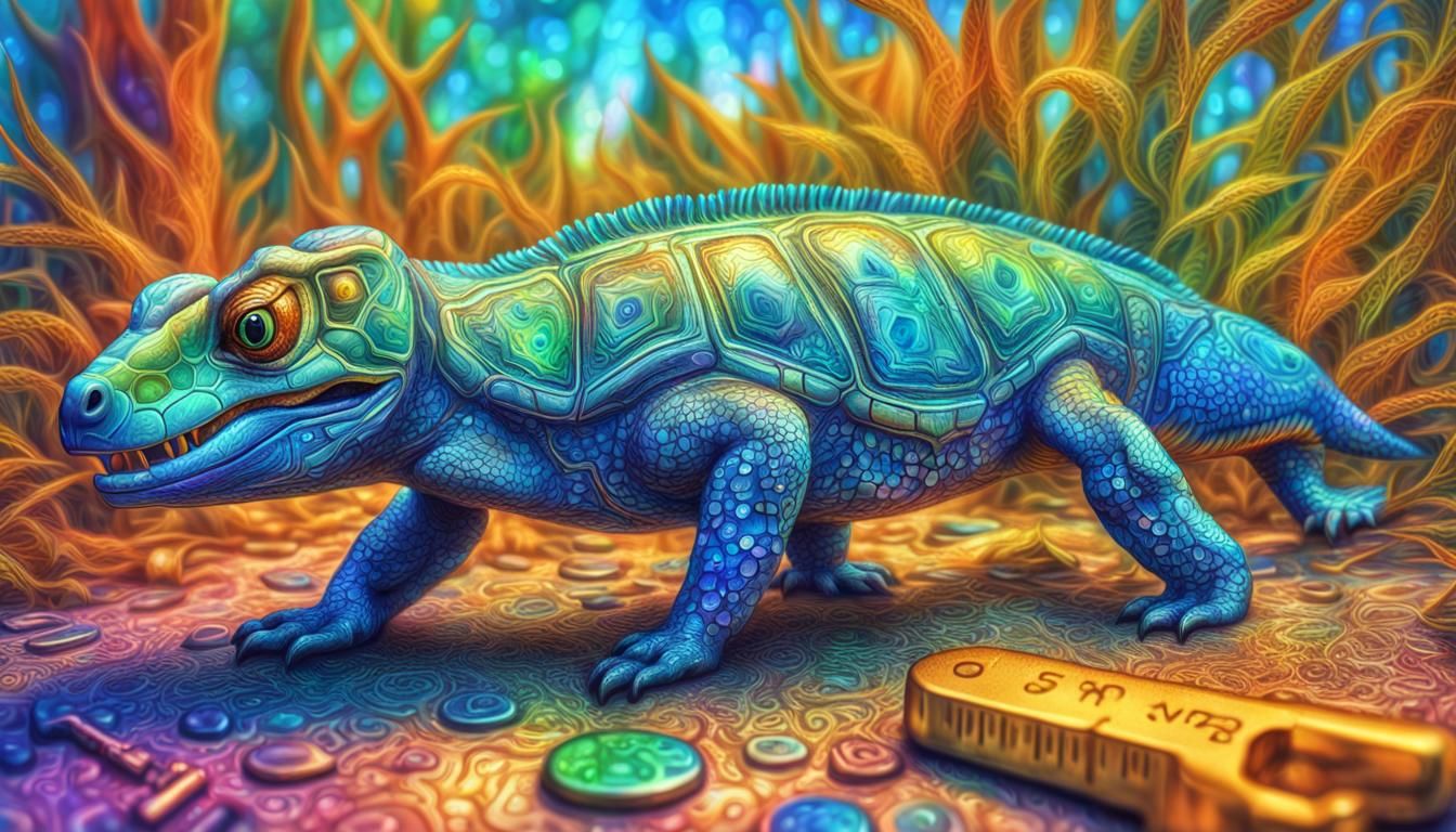 Phantasy Lizard - AI Generated Artwork - NightCafe Creator