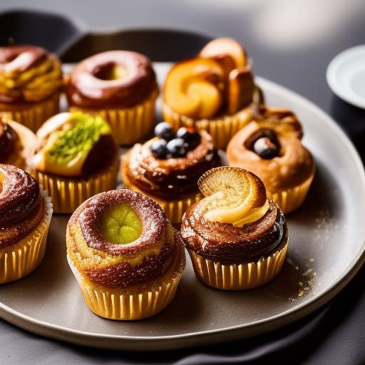 breakfast pastries - AI Generated Artwork - NightCafe Creator