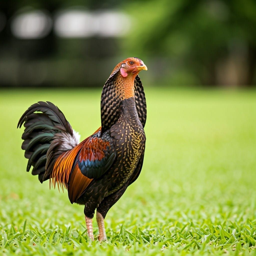 a cobra chicken hybrid - Cobra Chicken Hybrid in Vibrant Dig...