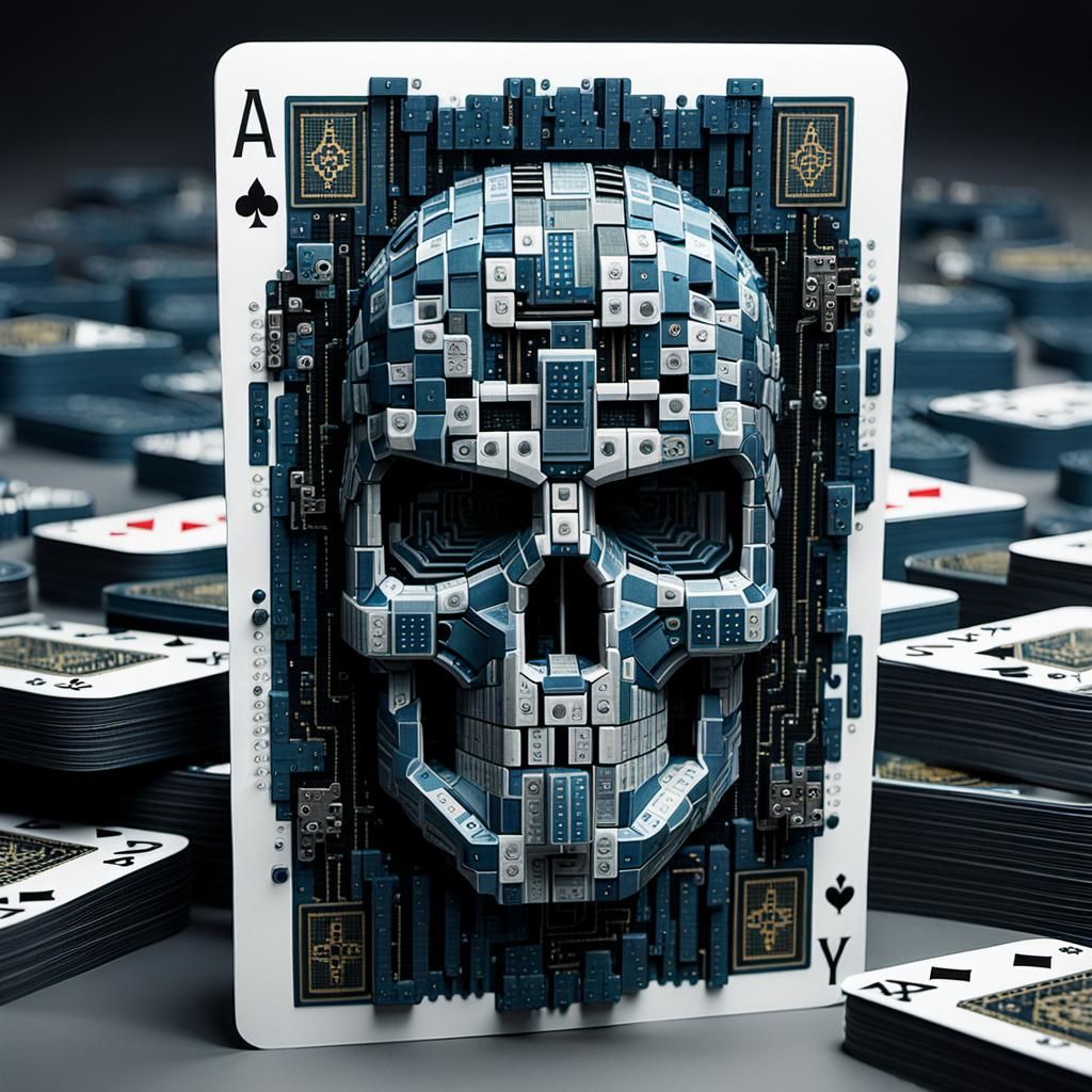 """A Face call of duty of computer Playing cards, rendering, ""A ...