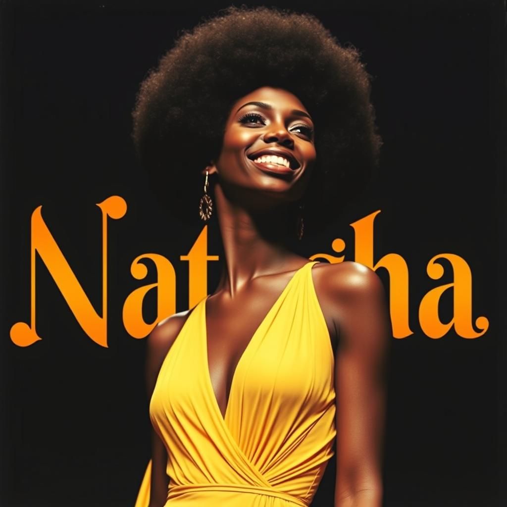 Natasha Nelson - Disco Diva Natasha Nelson in Yellow