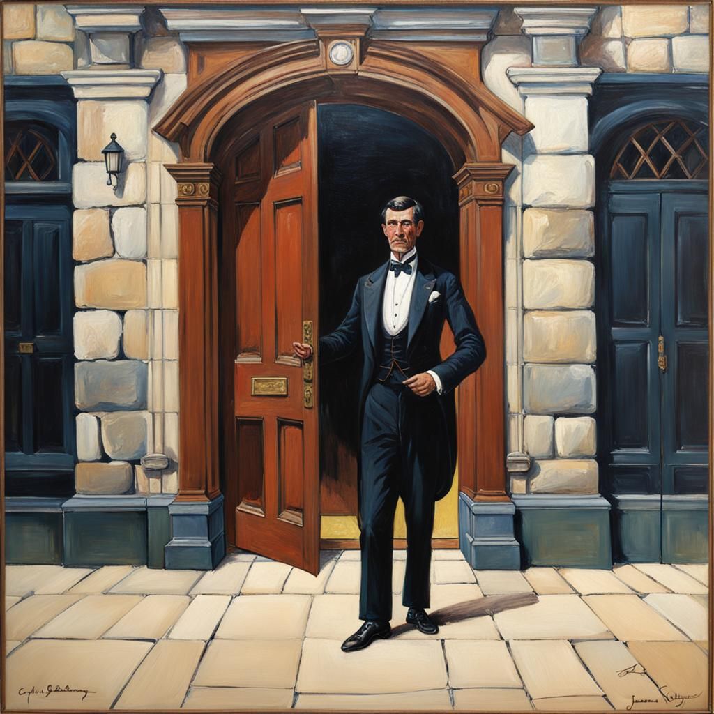 THE BUTLER - AI Generated Artwork - NightCafe Creator