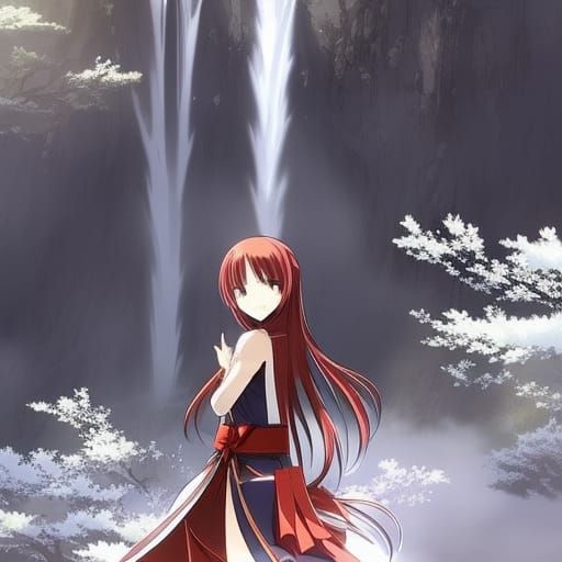 Anime Nature - AI Generated Artwork - NightCafe Creator