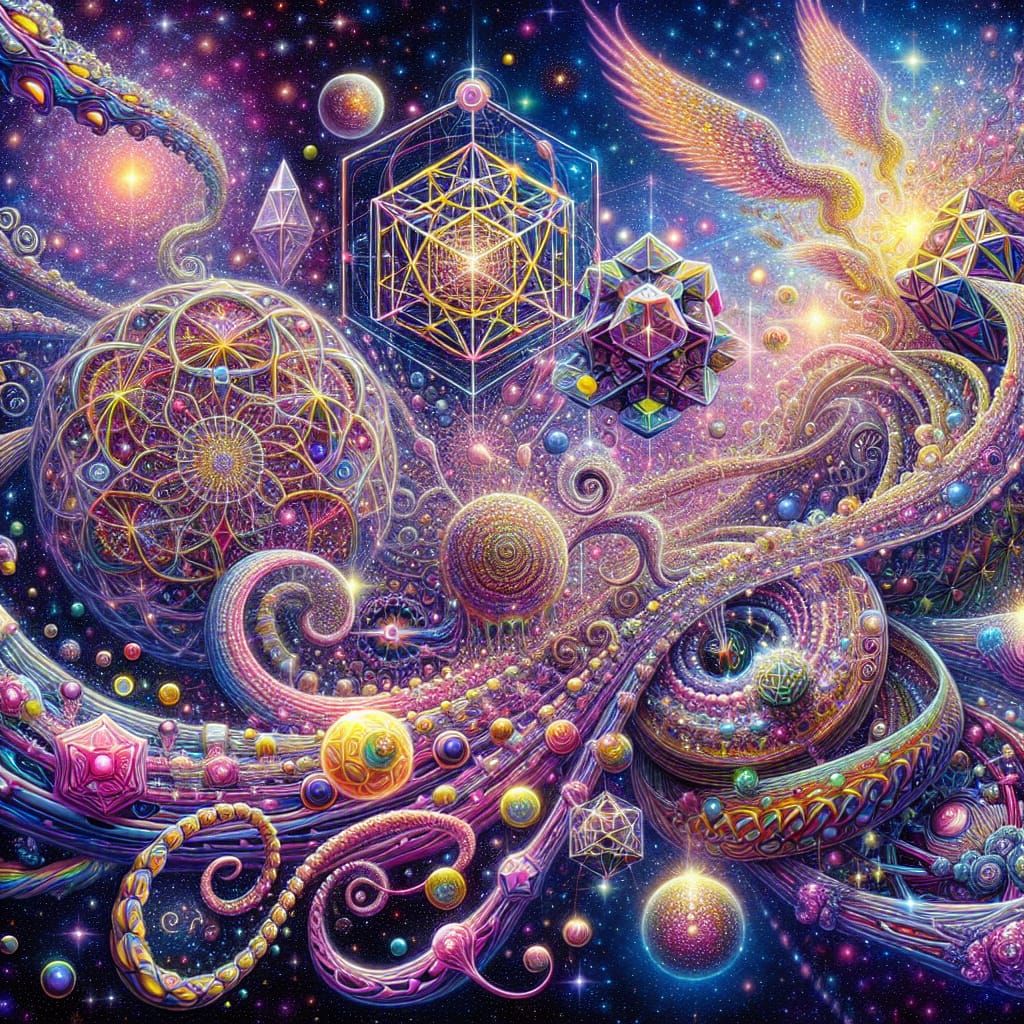 HyperSpace - AI Generated Artwork - NightCafe Creator