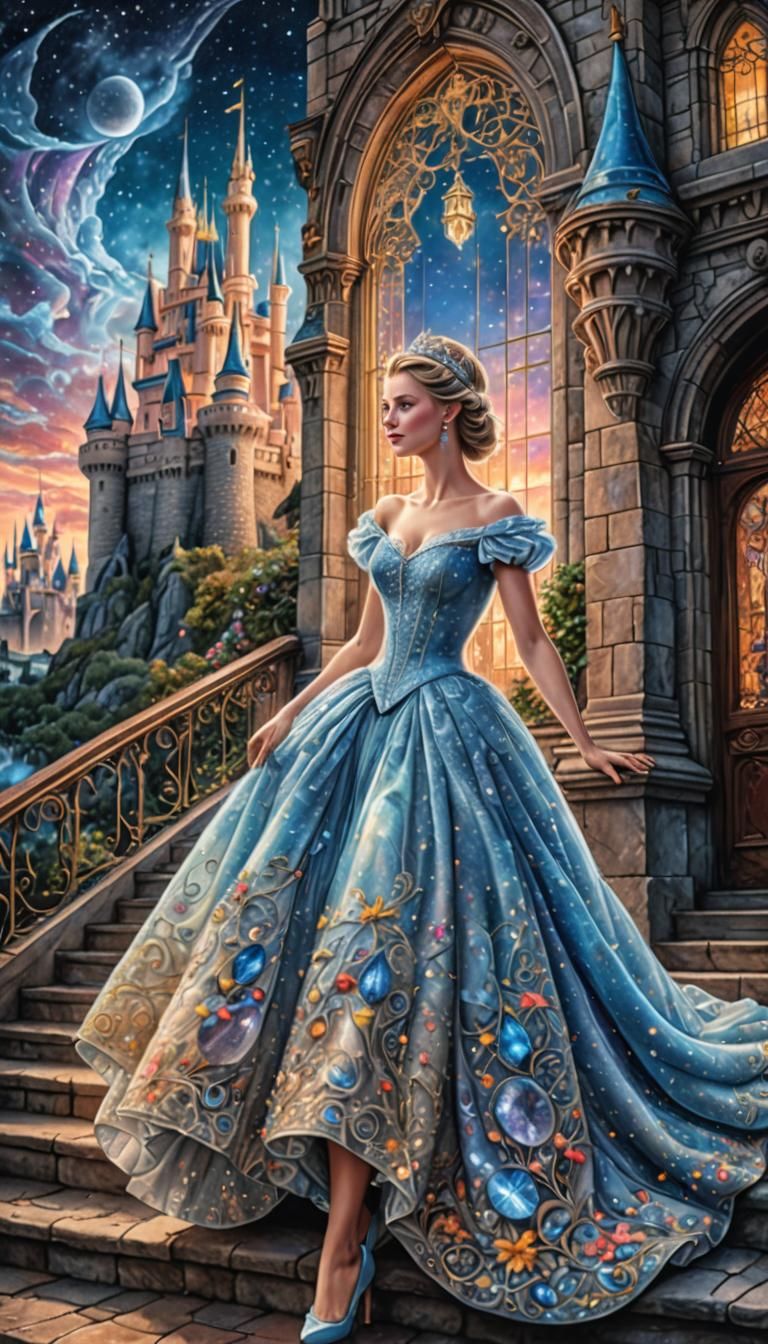 The Midnight Dance of Stars - AI Generated Artwork - NightCafe Creator