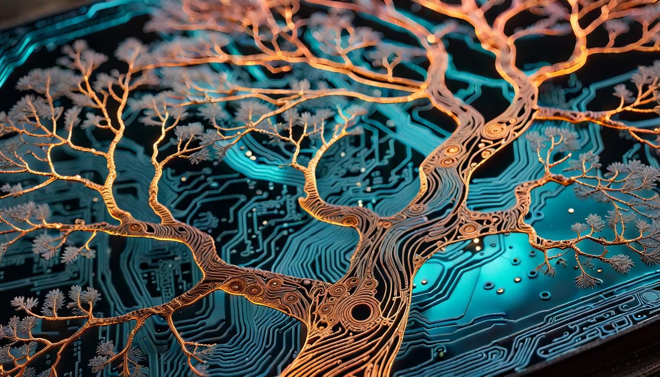 Circuitree - AI Generated Artwork - NightCafe Creator