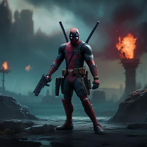 DEADPOOL - AI Generated Artwork - NightCafe Creator