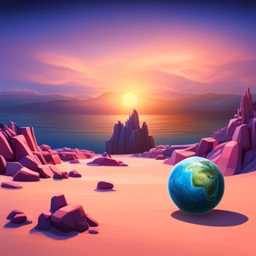 earth on earth - AI Generated Artwork - NightCafe Creator