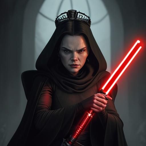 Sith Empress Rey Palpatine - AI Generated Artwork - NightCafe Creator