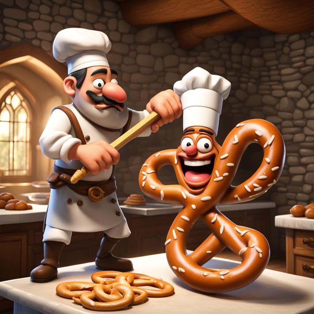 pretzel - AI Generated Artwork - NightCafe Creator