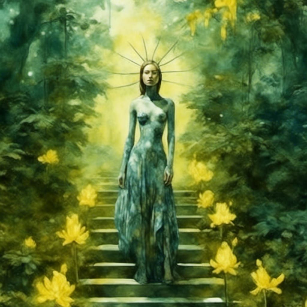 "Appearance of alien exotic wild Queen" - AI Generated Artwork ...