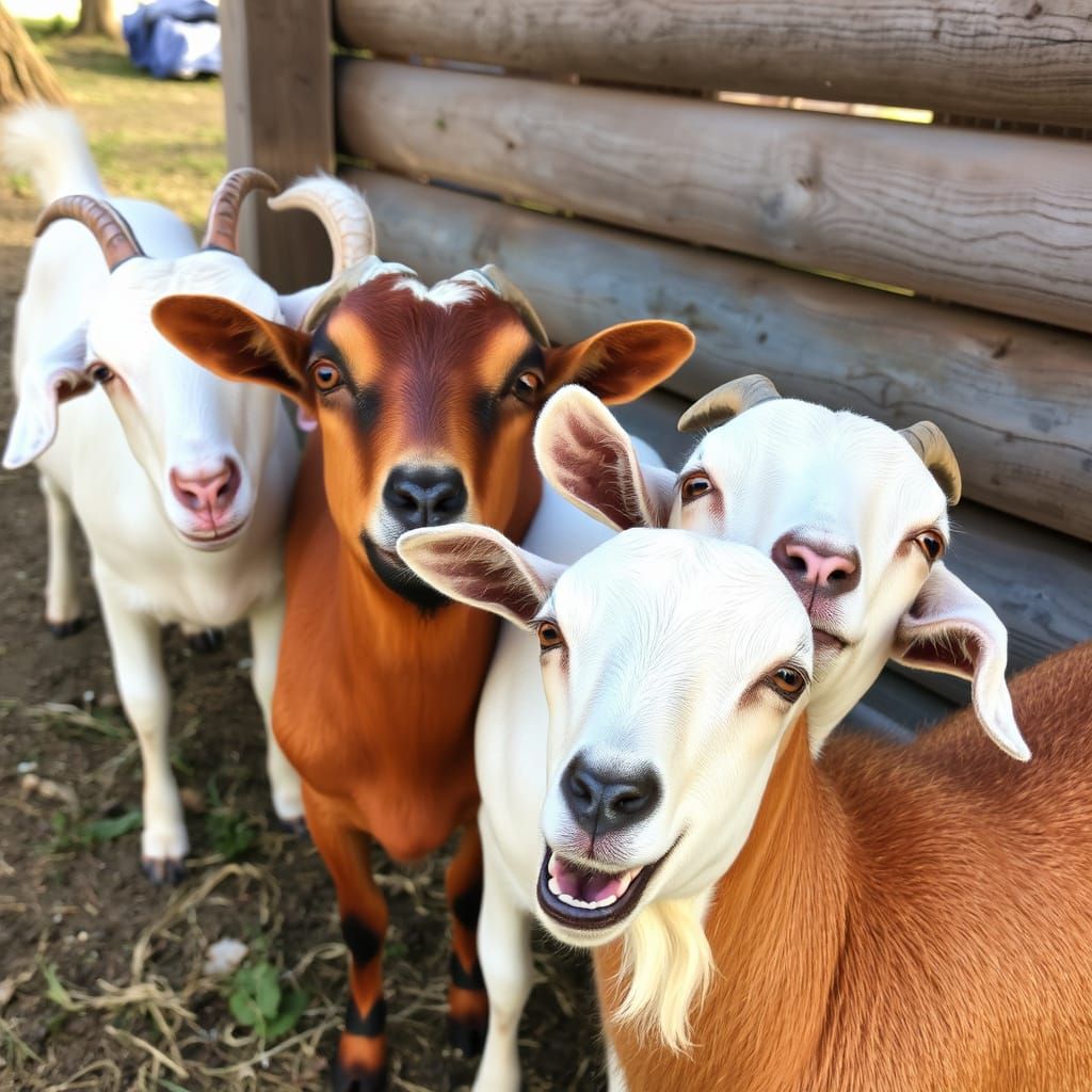 Happy goats - Happy goats