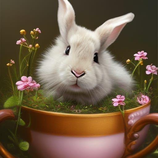 It's the Easter Bunny - AI Generated Artwork - NightCafe Creator