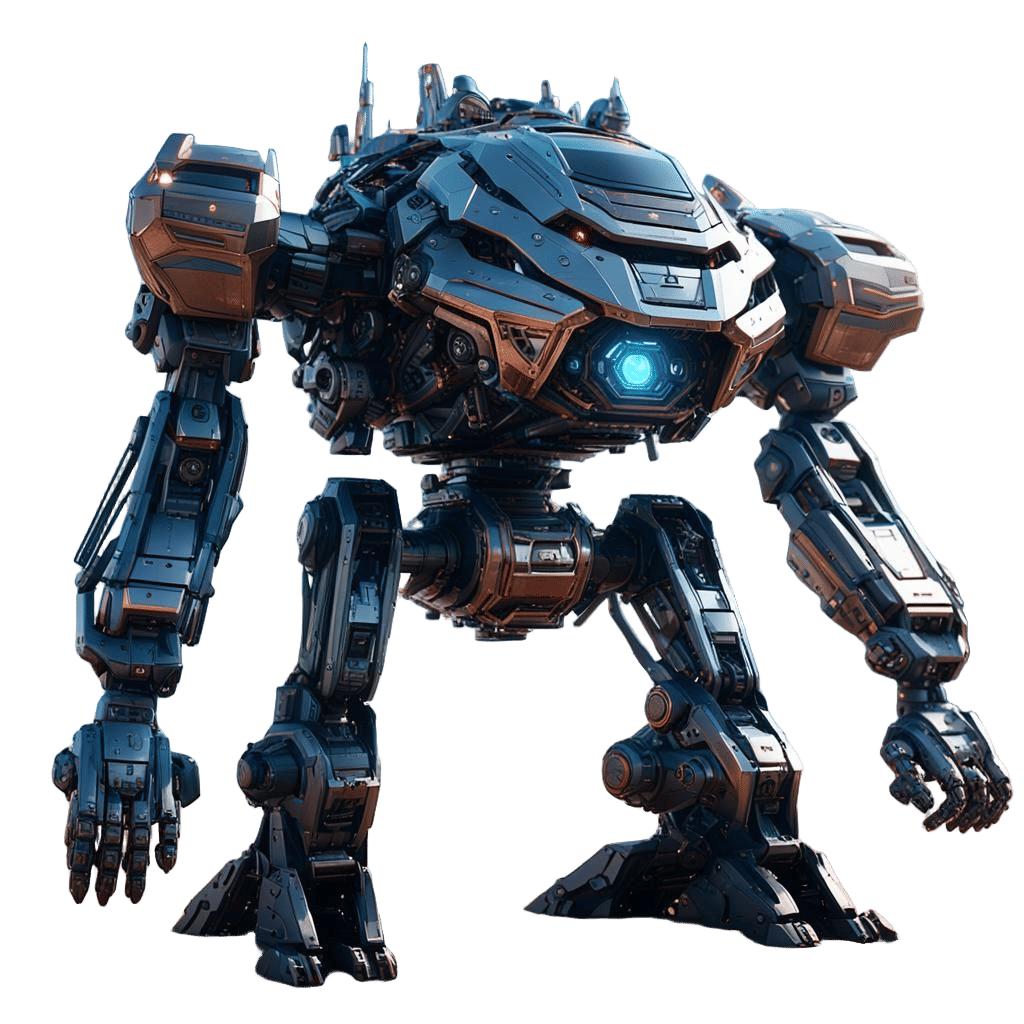 pantai masa depan. penuh dengan teknologi modern. intricate mech ...