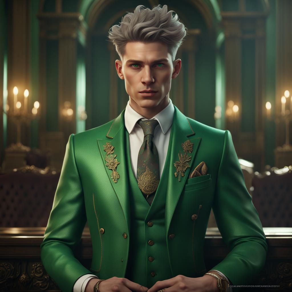 Mister Green - AI Generated Artwork - NightCafe Creator