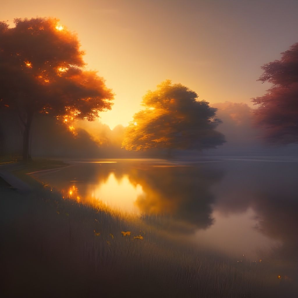 Evening Mood - AI Generated Artwork - NightCafe Creator