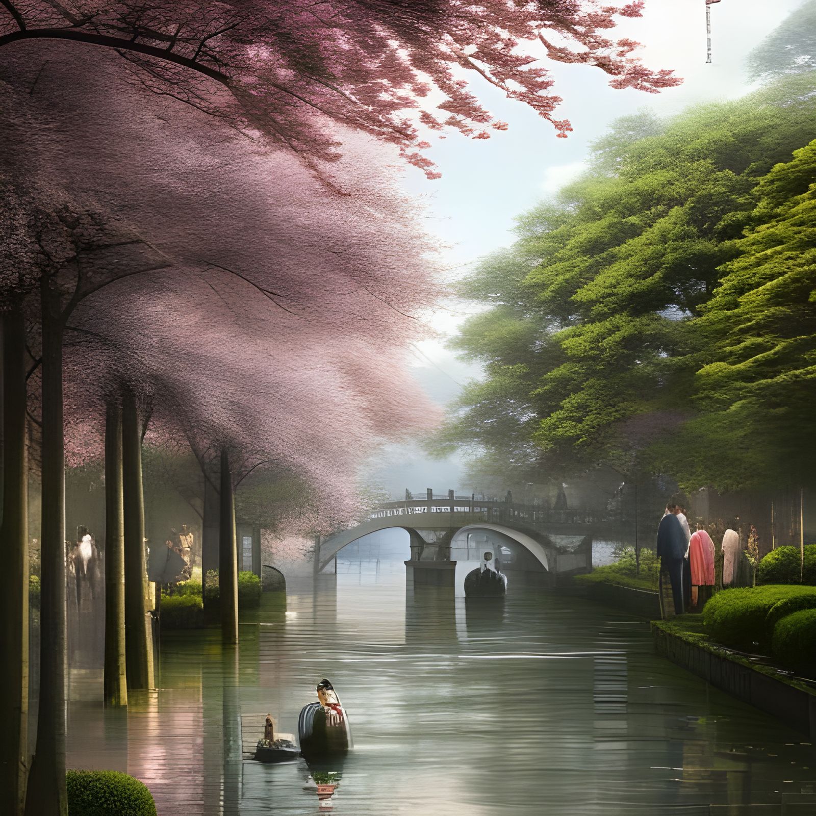 Stroll - AI Generated Artwork - NightCafe Creator