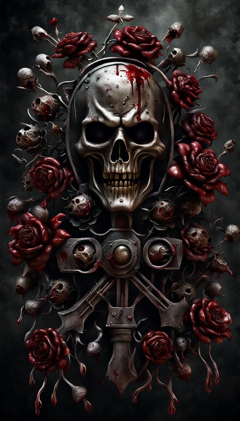 Death Bloom - AI Generated Artwork - NightCafe Creator