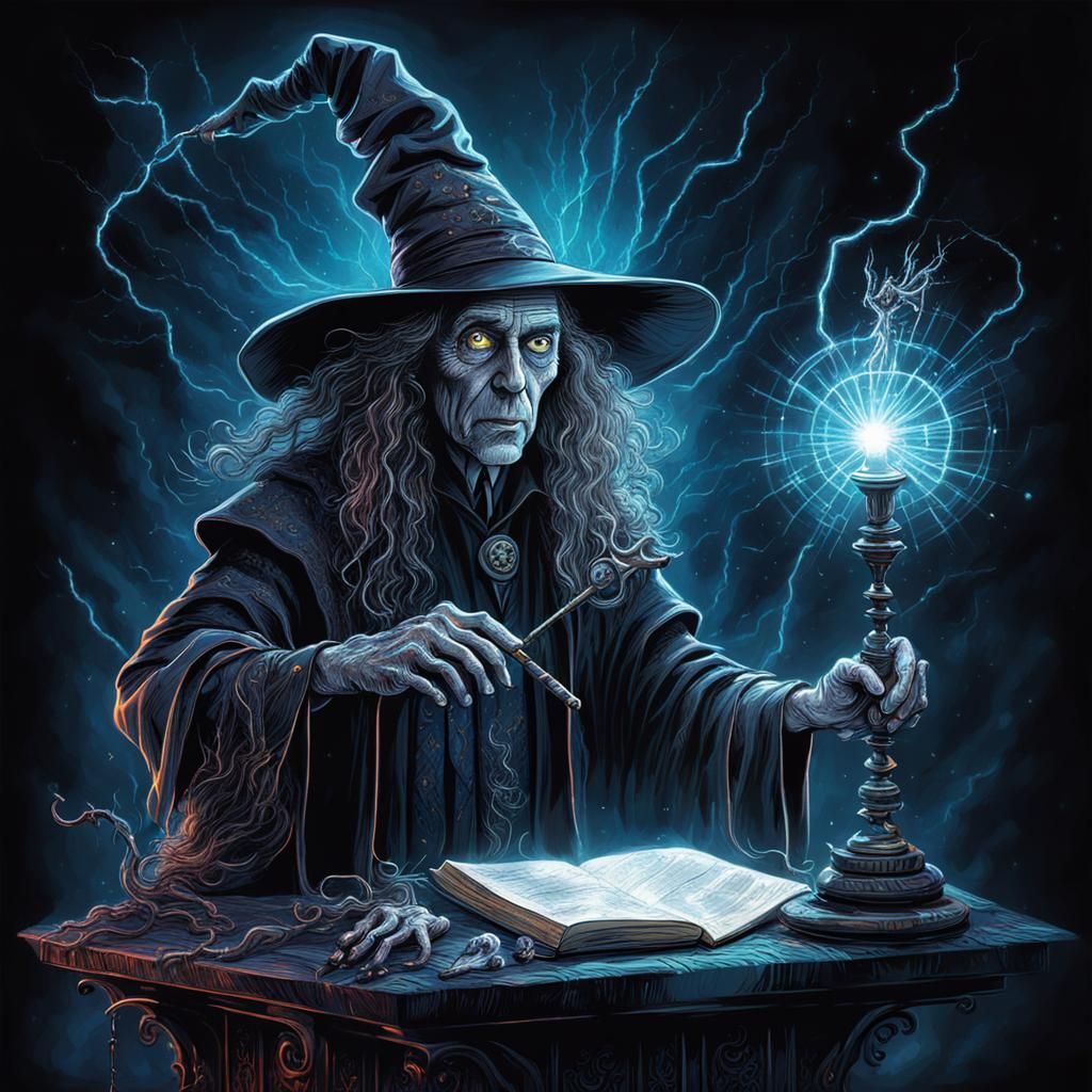 6 Pictures (2): Goethe's Sorcerer's Apprentice: The Wizard puts an end ...