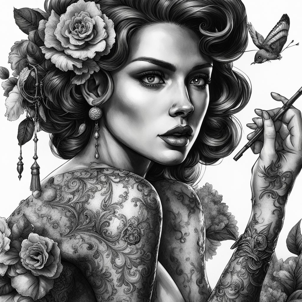 Pinup I - AI Generated Artwork - NightCafe Creator