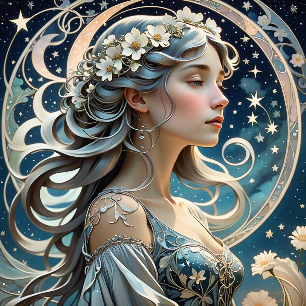 Romantic Celestial Portrait 2 - Romantic Celestial Portrait ...