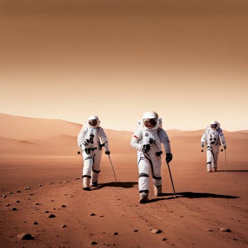 Life on Mars - AI Generated Artwork - NightCafe Creator