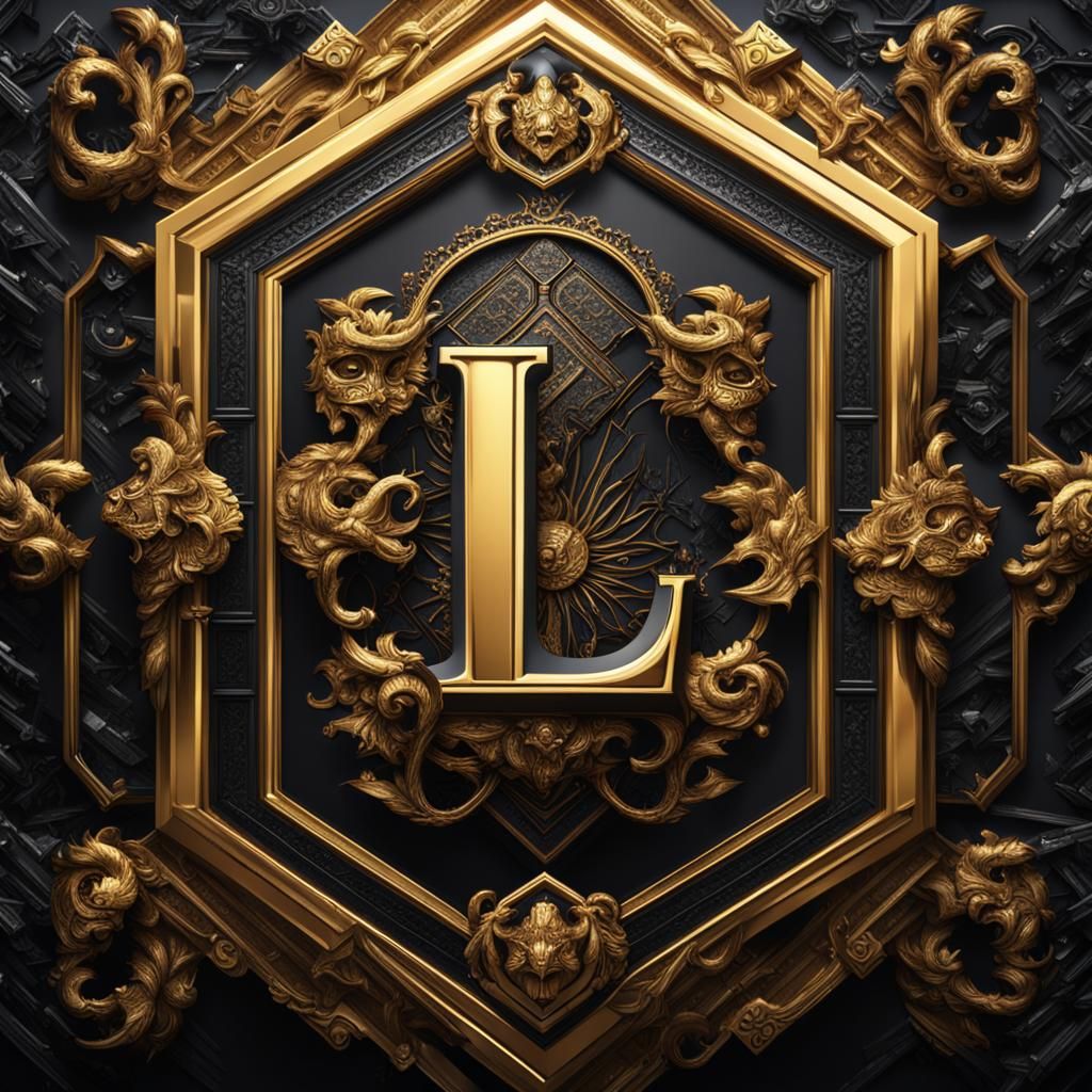 Letter L-2 - AI Generated Artwork - NightCafe Creator