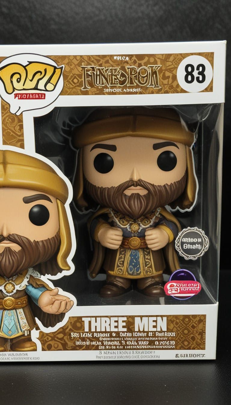 The Three Wise Men is a funko pop figure