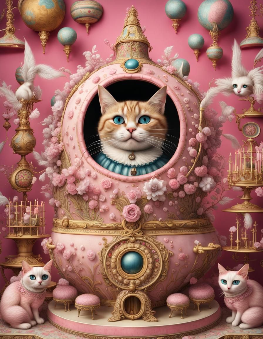 Cathouse - AI Generated Artwork - NightCafe Creator