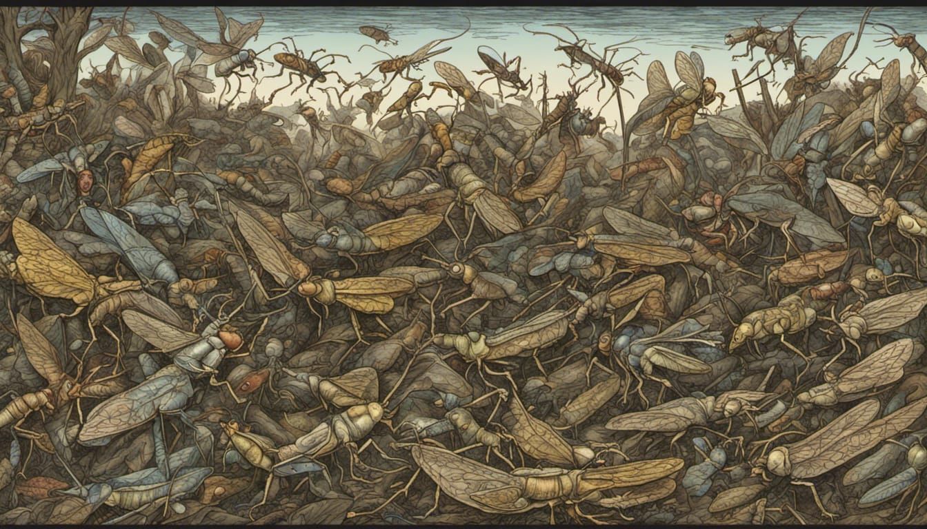 Locust - AI Generated Artwork - NightCafe Creator