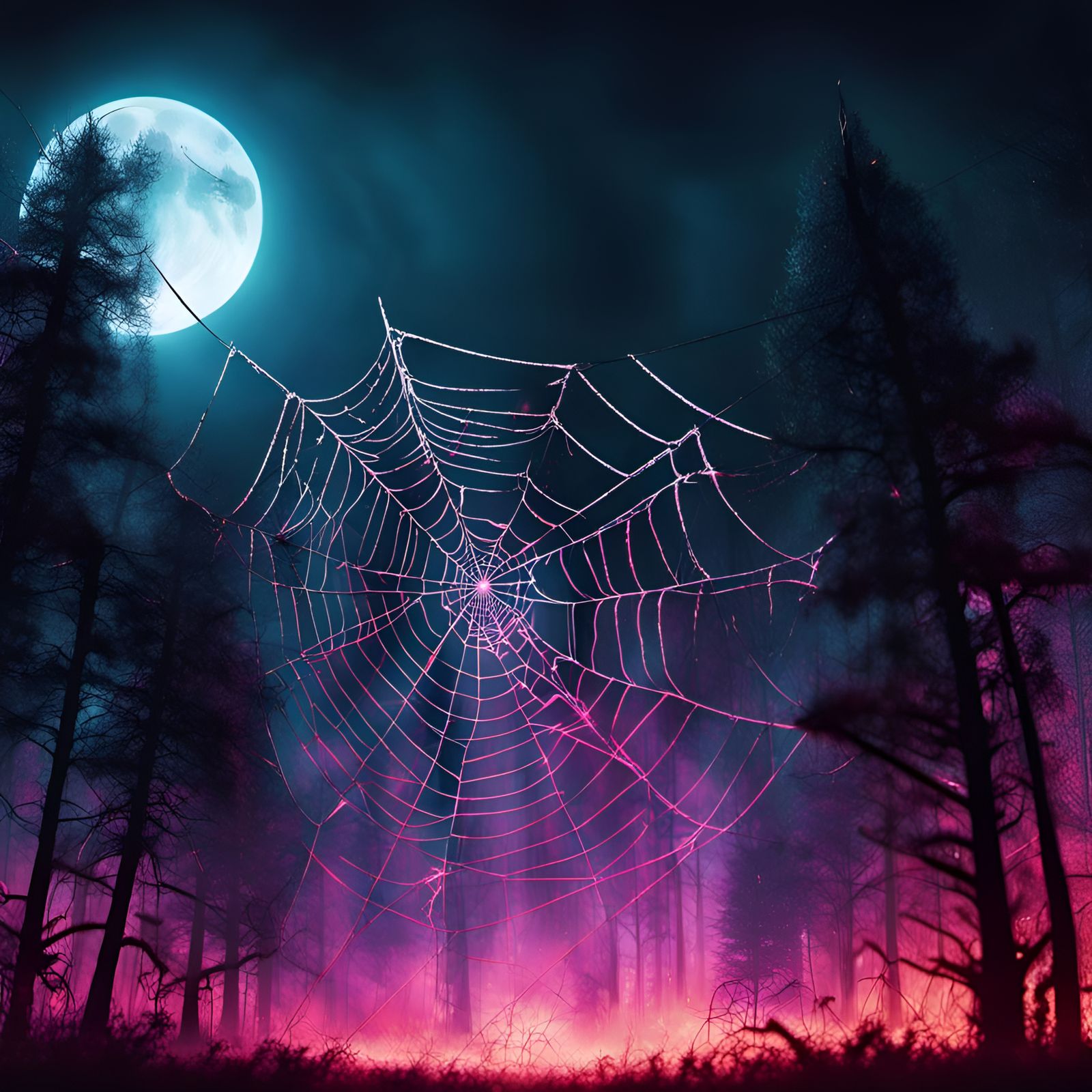 Spiderweb - AI Generated Artwork - NightCafe Creator
