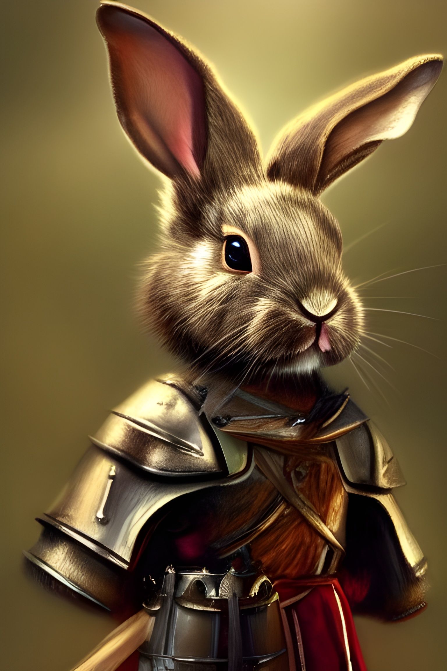 Cute Rabbit Knight Army present : Brian Froud - AI Generated Artwork ...
