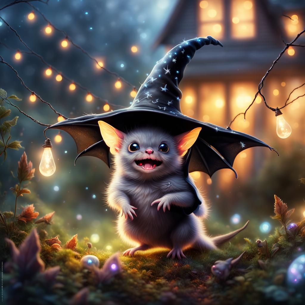 Happy bat - AI Generated Artwork - NightCafe Creator