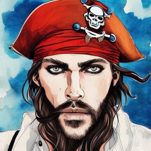 Pirate Guy - AI Generated Artwork - NightCafe Creator