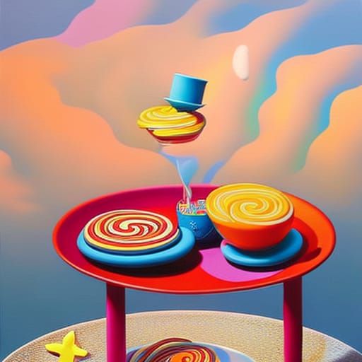 Delicious wholesome breakfast by artist Chris LaBrooy, CGI character ...