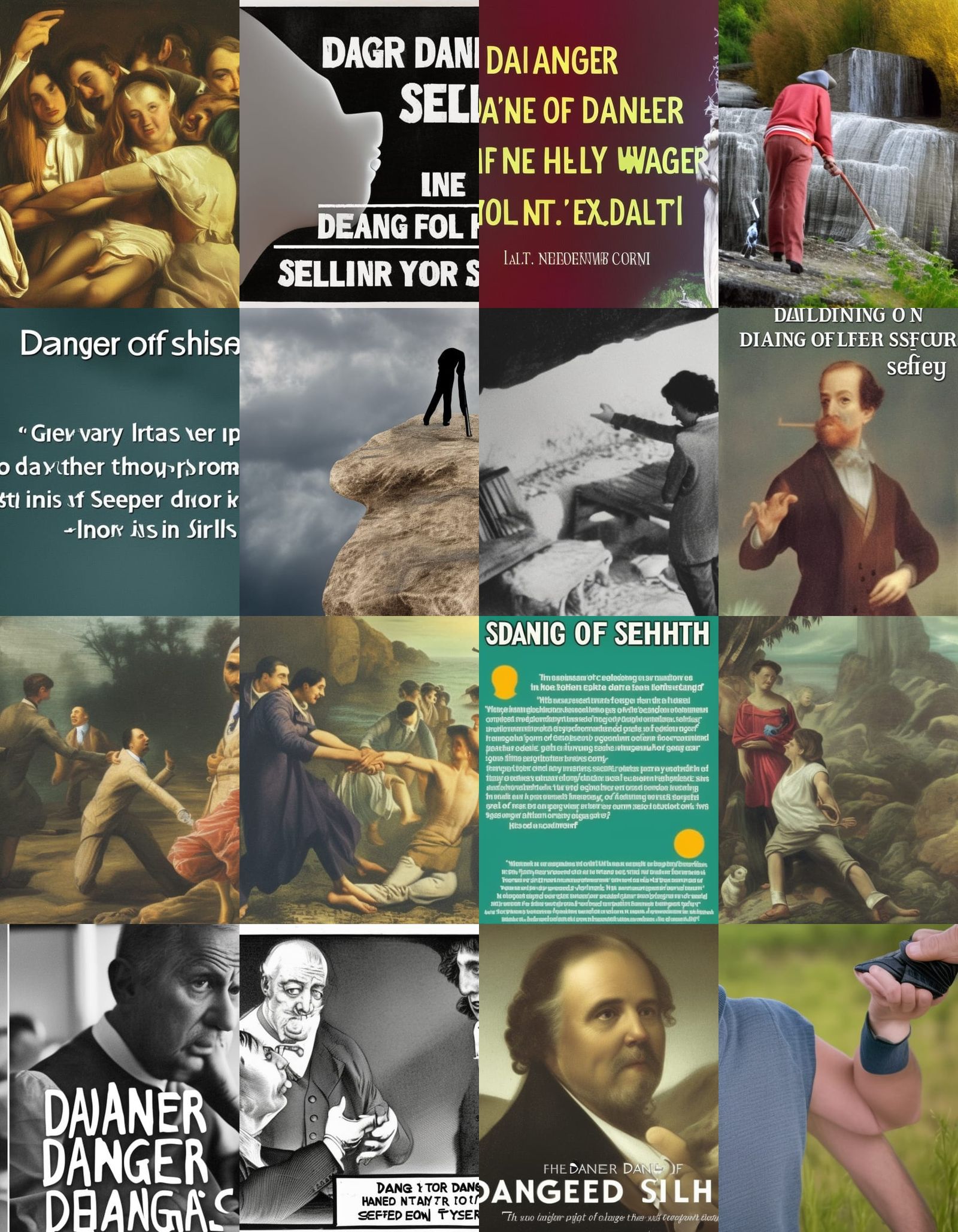 The danger of selfishness - AI Generated Artwork - NightCafe Creator