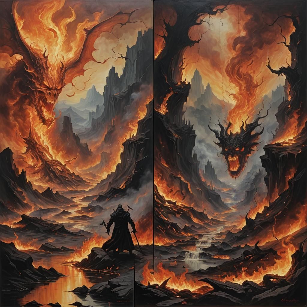 scenes of hell - AI Generated Artwork - NightCafe Creator