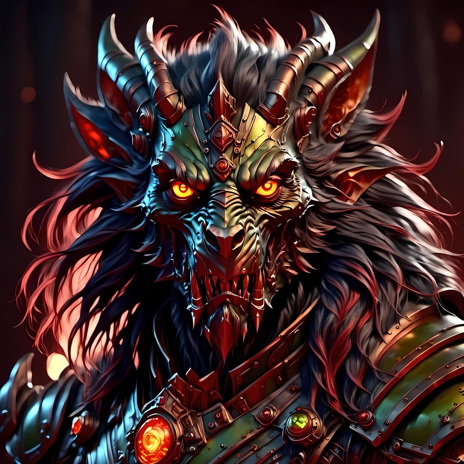 Green Skinned Beastkin - AI Generated Artwork - NightCafe Creator
