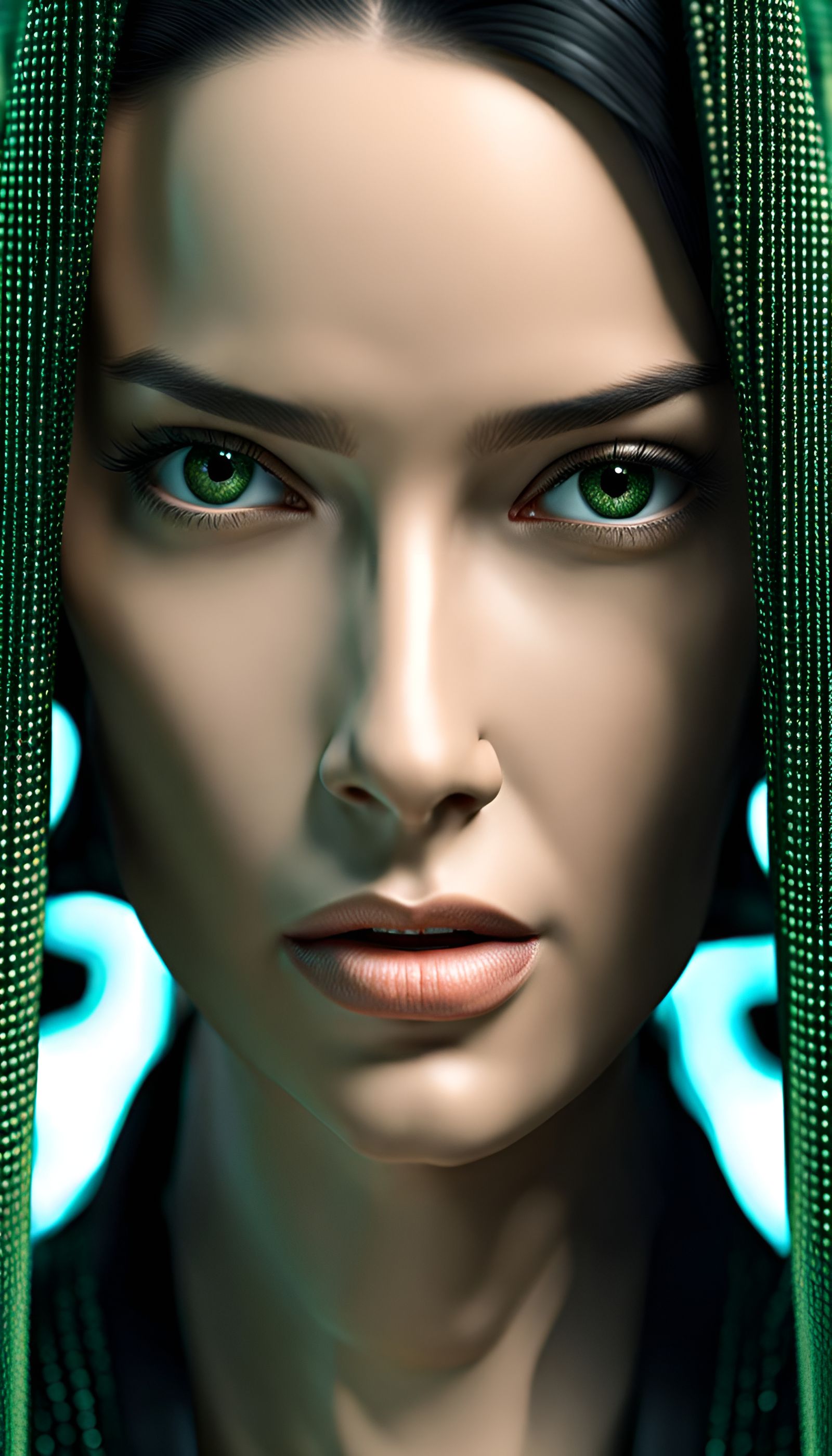 Matrix Woman II - AI Generated Artwork - NightCafe Creator