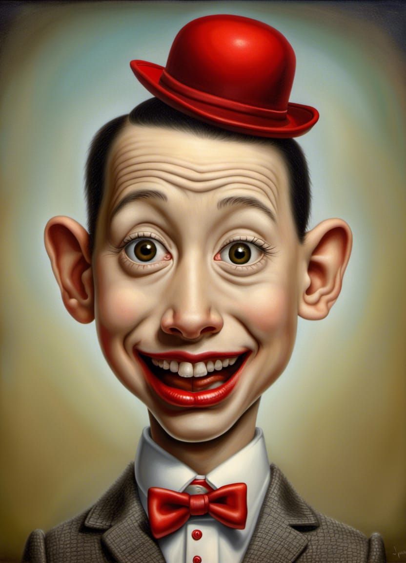 RIP Pee Wee Herman - AI Generated Artwork - NightCafe Creator