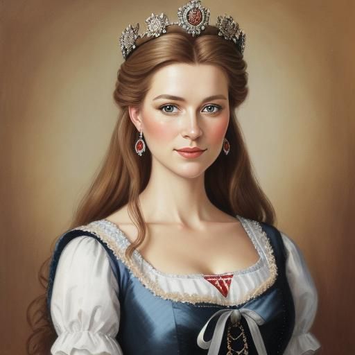 Princess of Germany 🇩🇪. - AI Generated Artwork - NightCafe Creator
