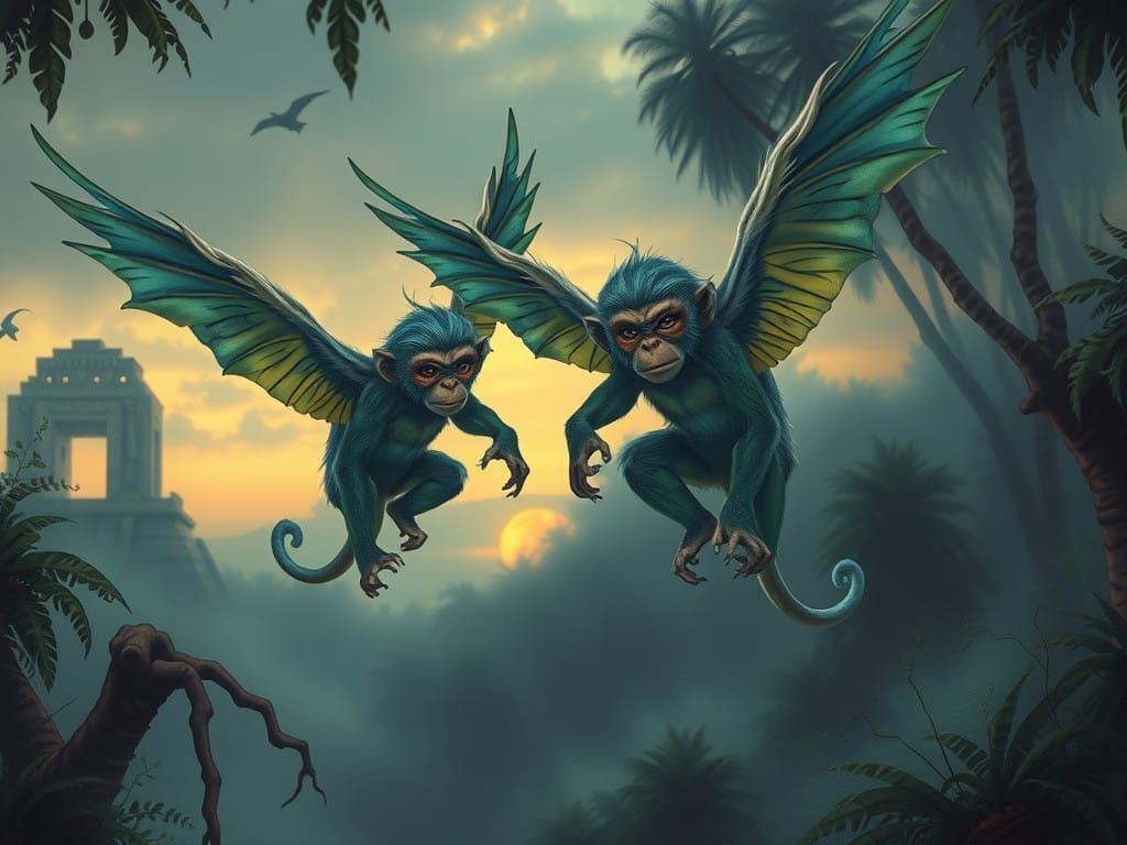 Flying monkeys - Flying monkeys